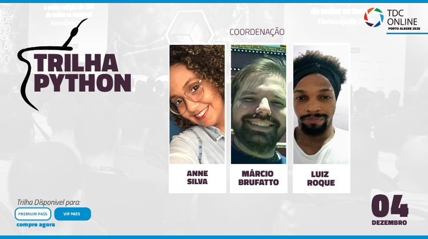 #TheDevConf 2020 | PORTO ALEGRE ONLINE : Trilha PYTHON